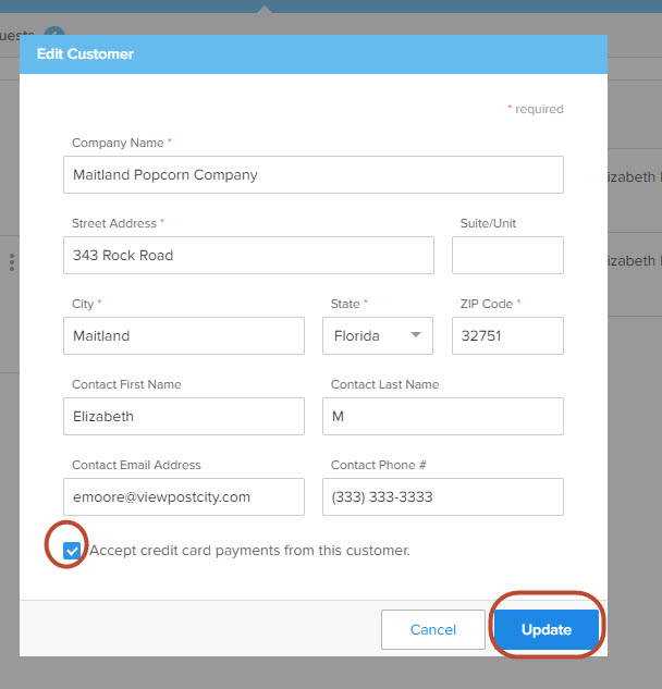 Credit Card Payments – Viewpost Support Center